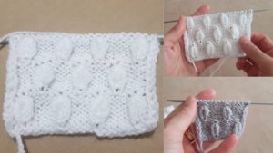 Two Skewer Leaf Pattern Free - Knitting, Crochet Love