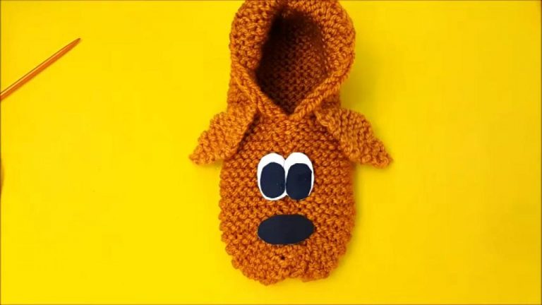 Knit Dog Patterned Booties Free - Knitting, Crochet Love